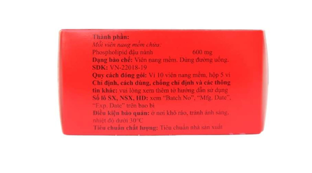 Vihacaps 600 hỗ trợ trị các bệnh lý về gan (5 vỉ x 10 viên) - 10/2024 ...