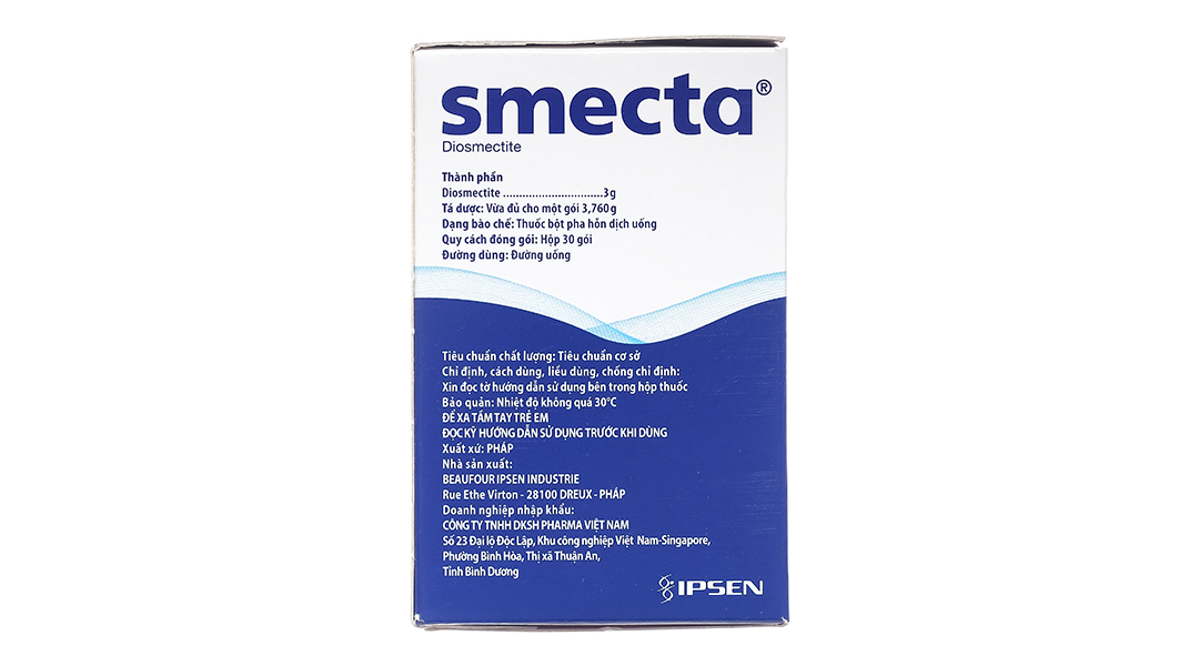 Thuốc Smecta 3g trị các triệu chứng tiêu chảy cấp (hộp 30 gói) - 03/ ...