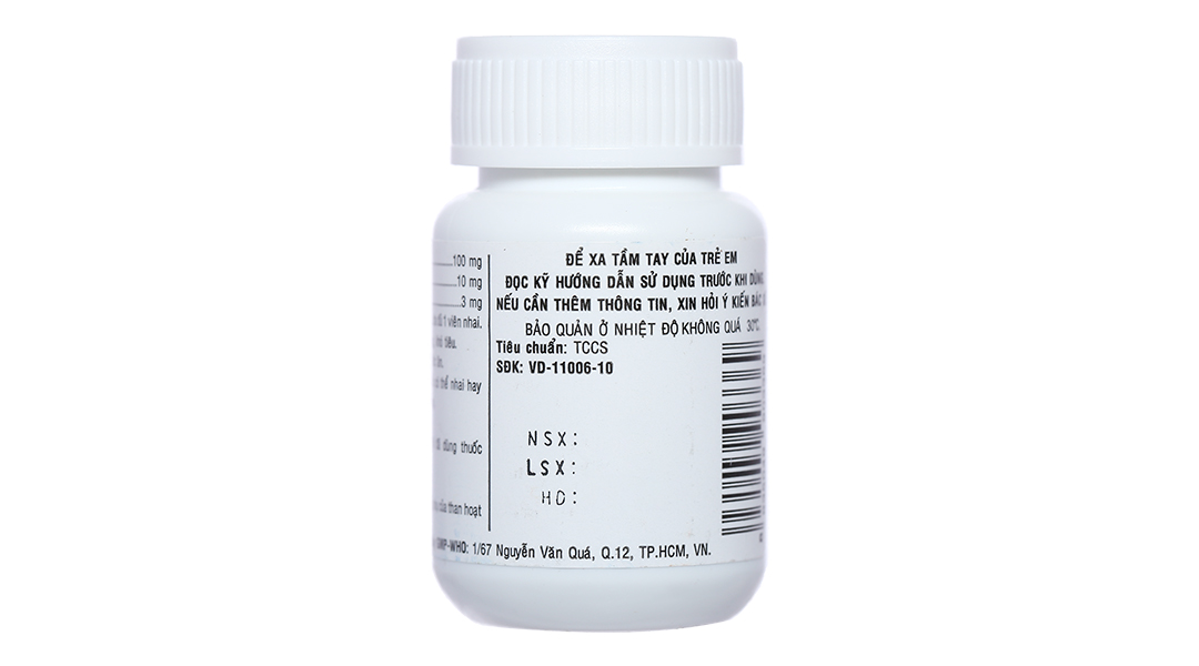 Viên nhai Carbomint trị đầy hơi, tiêu chảy lọ 30 viên - 12/2025 ...