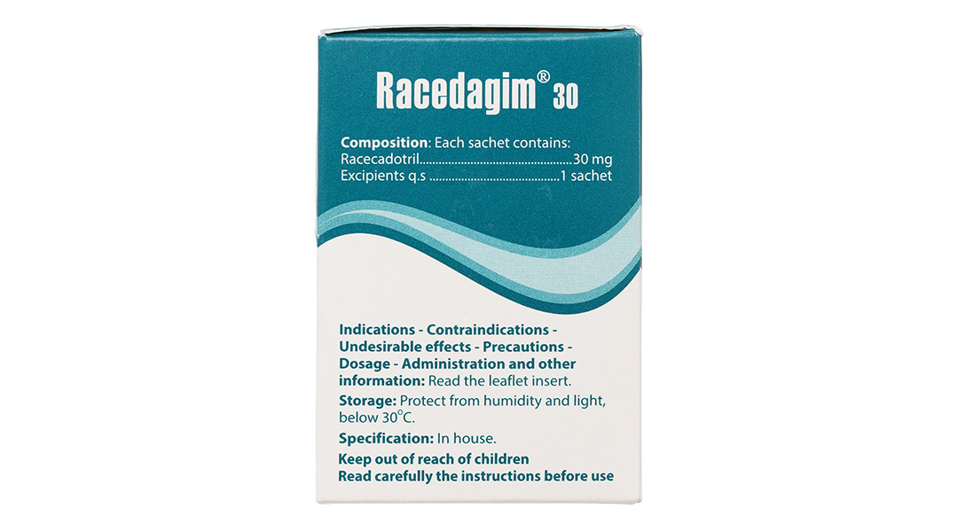Thuốc Racedagim 30 trị tiêu chảy cấp ở trẻ (25 gói x 3g) - 04/2026 ...