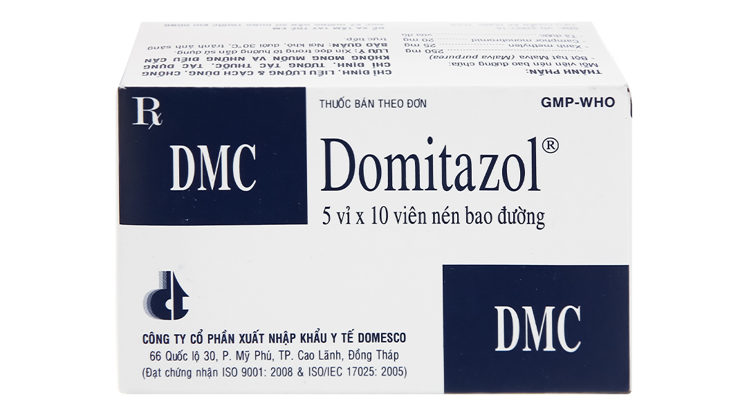 Thuốc Domitazol hộp 100 viên-Nhà thuốc An Khang