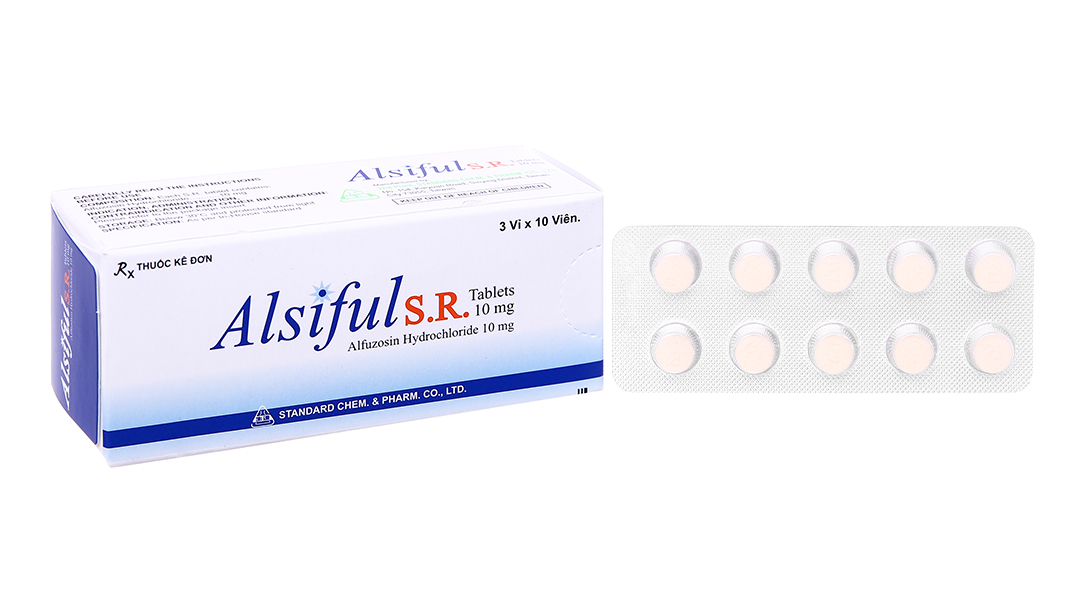 Thuốc Alsiful S.R Tablets 10mg trị phì đại tuyến tiền liệt - 08/2025 ...