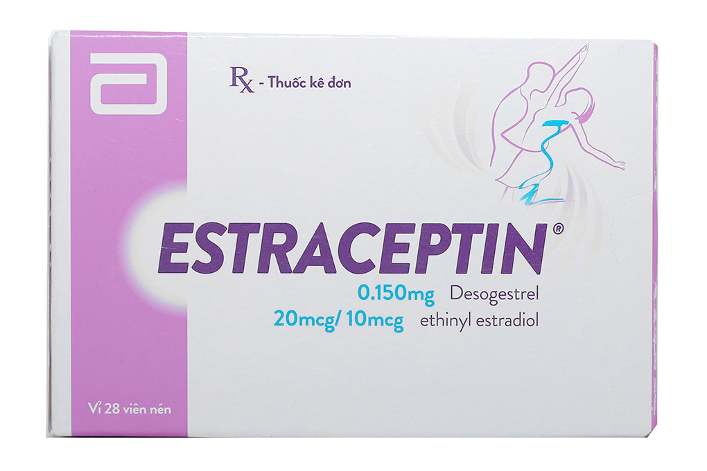 Estraceptin thuốc tránh thai hằng ngày (1 vỉ x 28 viên) - 01/2026 ...