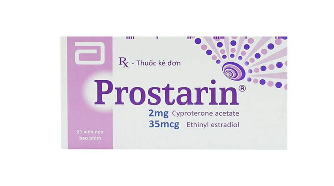 Prostarin trị cường androgen (1 vỉ x 21 viên) - 09/2024 ...