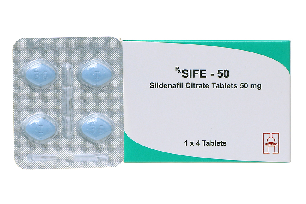 Sife-50 trị rối loạn cương dương (1 vỉ x 4 viên) - 01/2026 ...