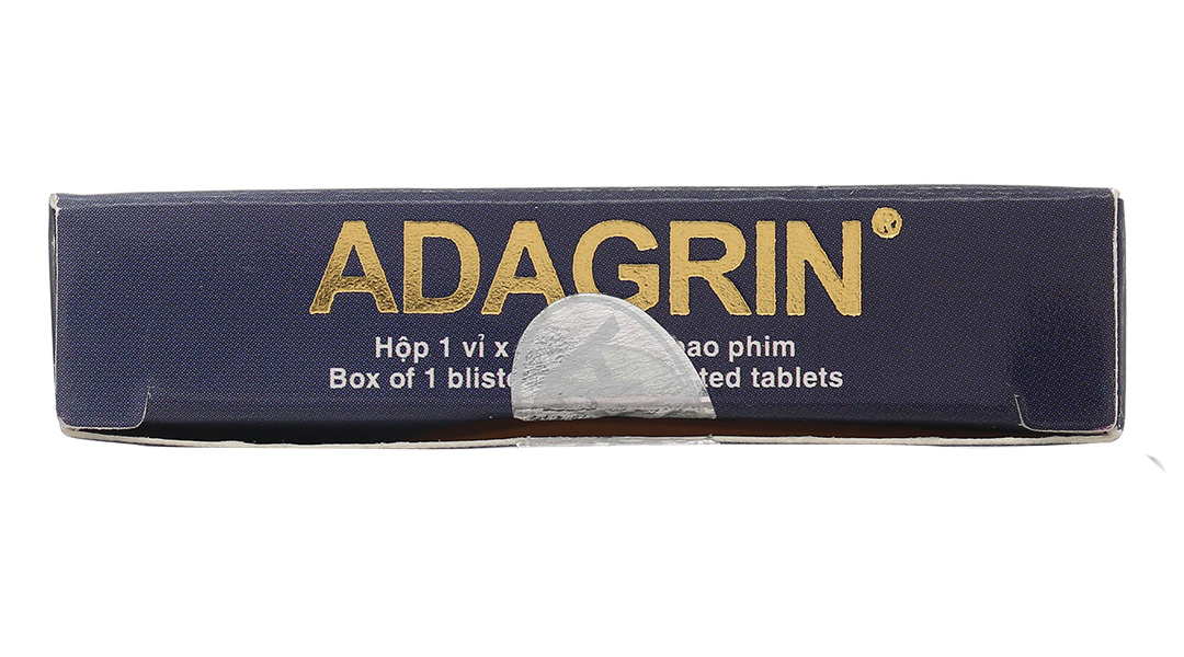 Adagrin 100mg trị rối loạn cương dương (1 vỉ x 3 viên) - 08/2025 ...