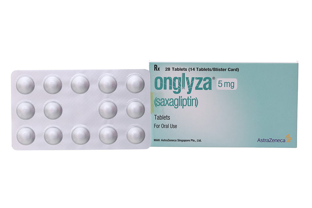 Onglyza 5mg trị đái tháo đường tuýp 2 (2 vỉ x 14 viên) - 08/2025 ...