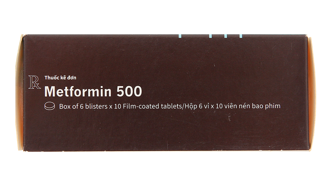 Thuốc Metformin 500 Novartis điều trị tiểu đường (6 vỉ x 10 viên) - 12/ ...