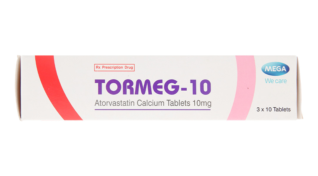 Thuốc Tormeg-10 trị rối loạn mỡ máu, ngăn ngừa bệnh tim mạch - 01/2026 ...