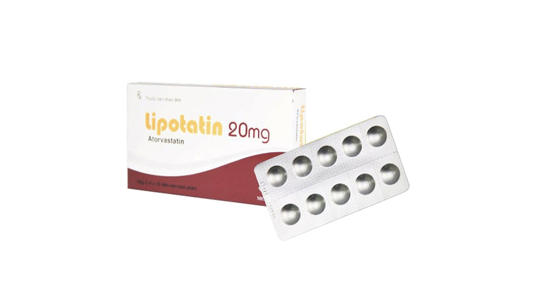Lipotatin 20mg trị rối loạn lipid máu (3 vỉ x 10 viên) - 01/2026 ...