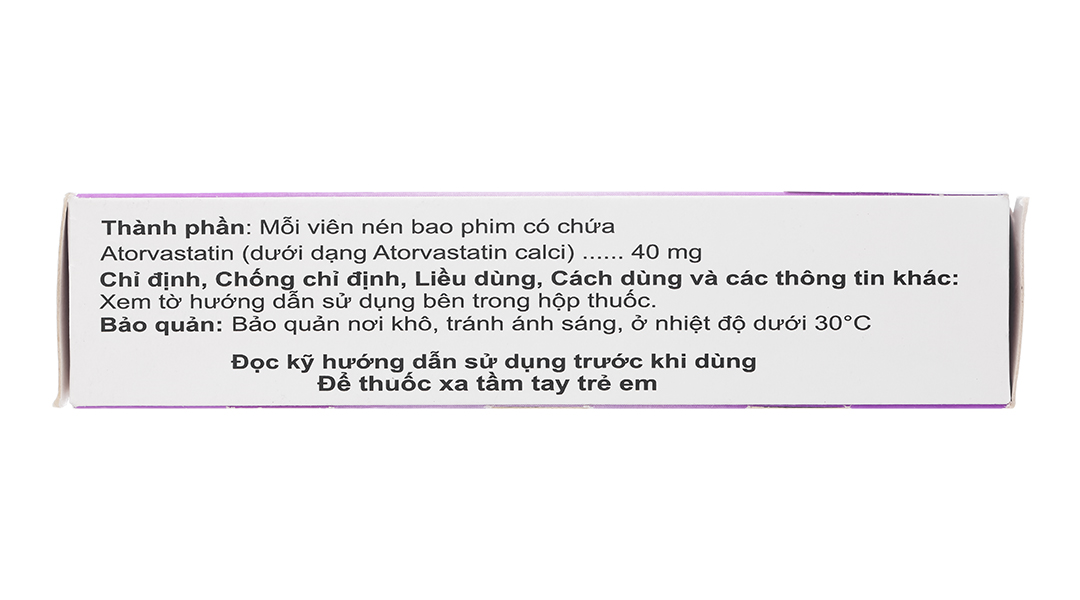 Thuốc Zentocor 40mg trị rối loạn mỡ máu (3 vỉ x 10 viên) - 08/2025 ...