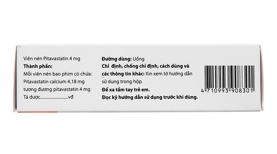 Pitator Tablets 4mg (4 vỉ x 7 viên) trị rối loạn mỡ máu - 10/2025 ...