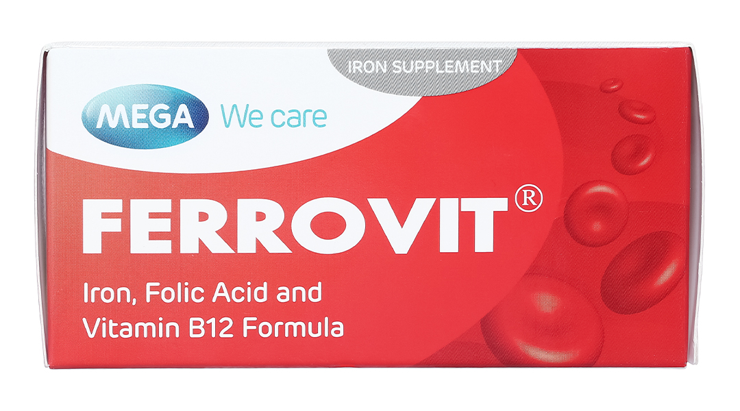 Thuốc Ferrovit bổ sung sắt và axit folic điều trị thiếu máu - 08/2025 ...