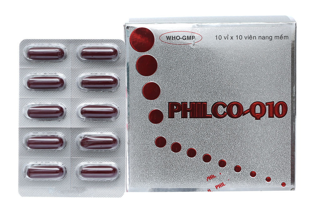 Philco-Q10 bổ sung vitamin và khoáng chất (10 vỉ x 10 viên) - 05/2026 ...