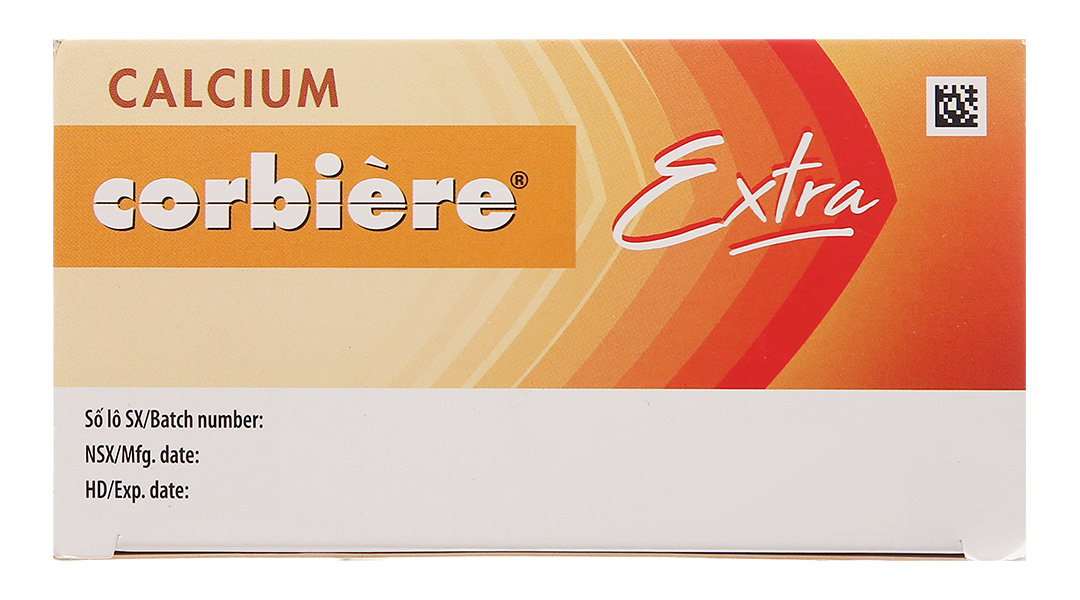 Dung dịch Calcium Corbière Extra 10ml thuốc trị loãng xương, còi xương ...
