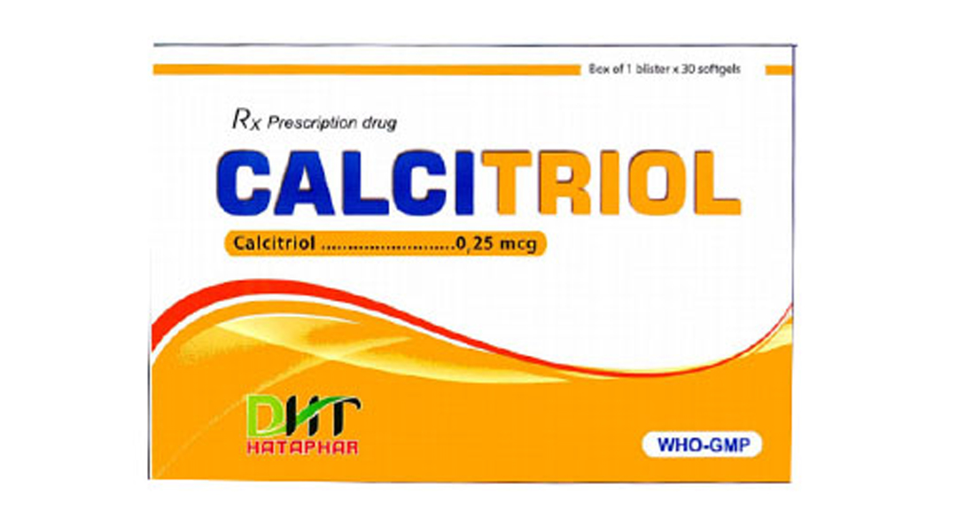Calcitriol DHT 0.25mcg trị loãng xương, còi xương (3 vỉ x 30 viên) - 09 ...