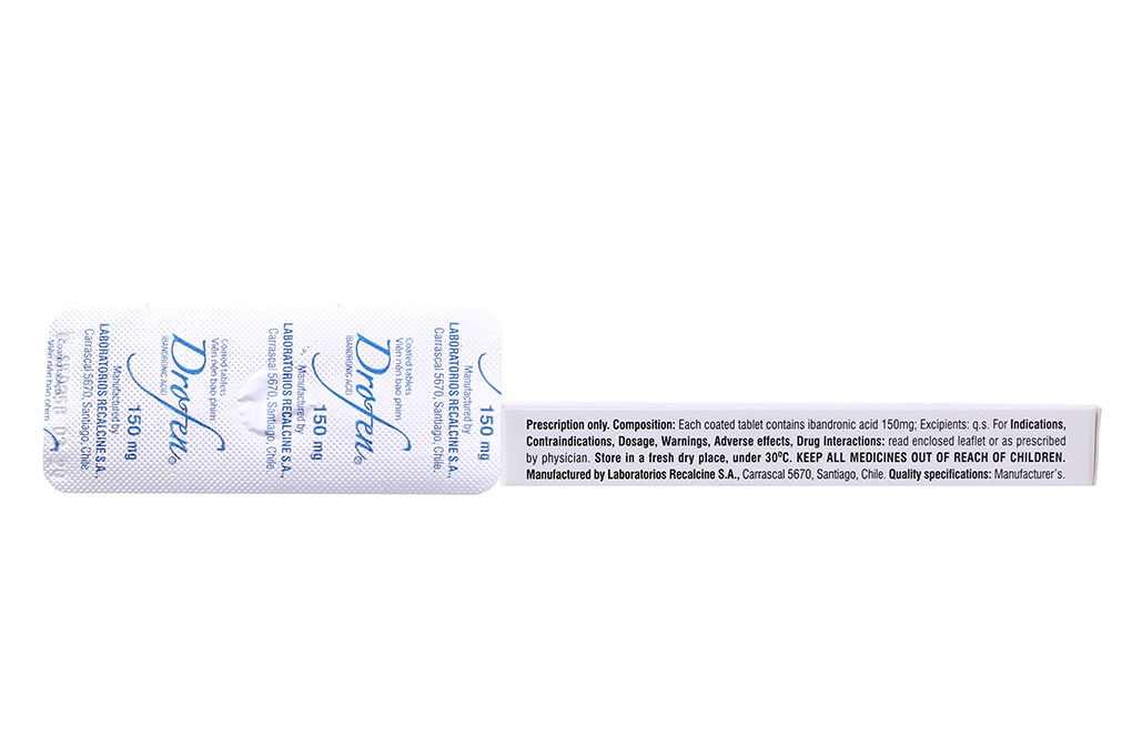 Drofen 150mg trị loãng xương (1 vỉ x 1 viên) - 08/2025 ...