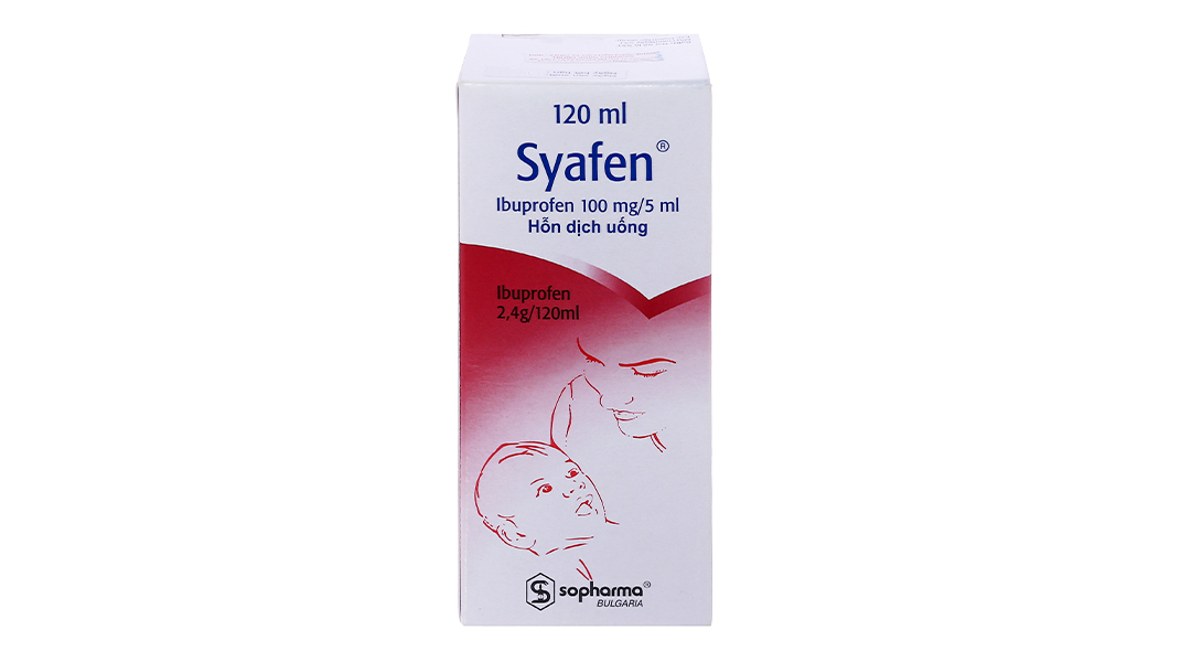 Hỗn dịch uống Syafen 100mg/5ml giảm đau, hạ sốt chai 120ml - 08/2025 ...
