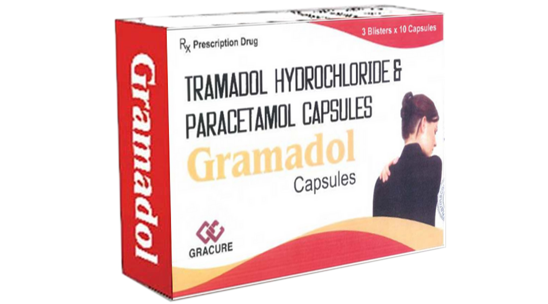 Gramadol Capsules trị cơn đau trung bình đến nặng (3 vỉ x 10 viên) - 01 ...