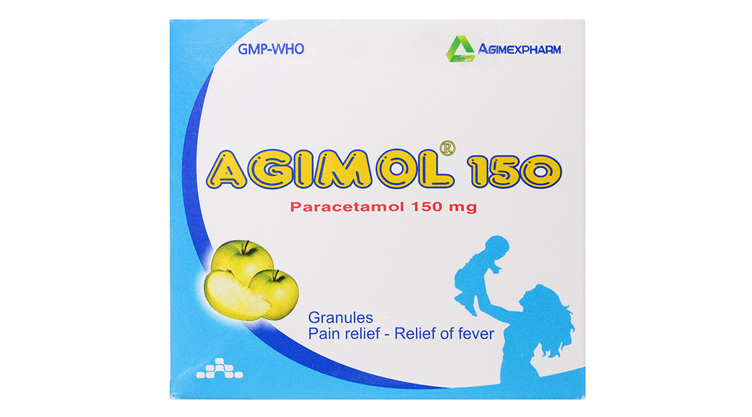 Thuốc cốm Agimol 150 giảm đau, hạ sốt (30 gói x 1g) - 10/2025 ...