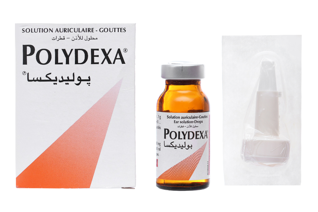 Dung dịch nhỏ tai Polydexa trị viêm tai chai 10.5ml - 08/2025 ...