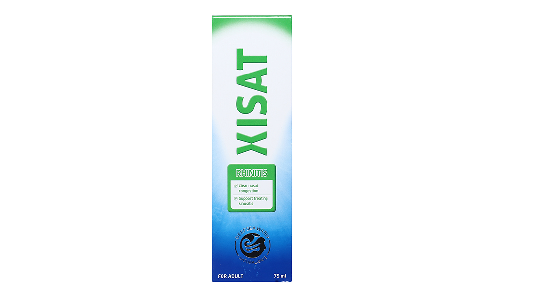Dung dịch xịt mũi Xisat hỗ trợ giảm viêm xoang chai 75ml - 02/2026 ...