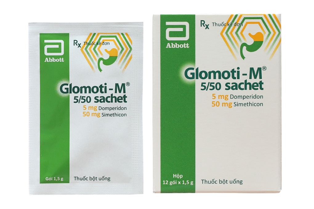Thuốc Glomoti-M 5/50 Sachet trị triệu chứng nôn và buồn nôn - 01/2026 ...