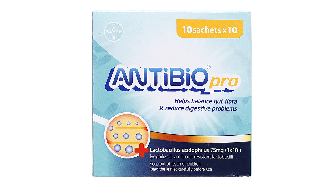 Men vi sinh Antibio Pro bổ sung lợi khuẩn (hộp 100 gói) - 05/2026 ...