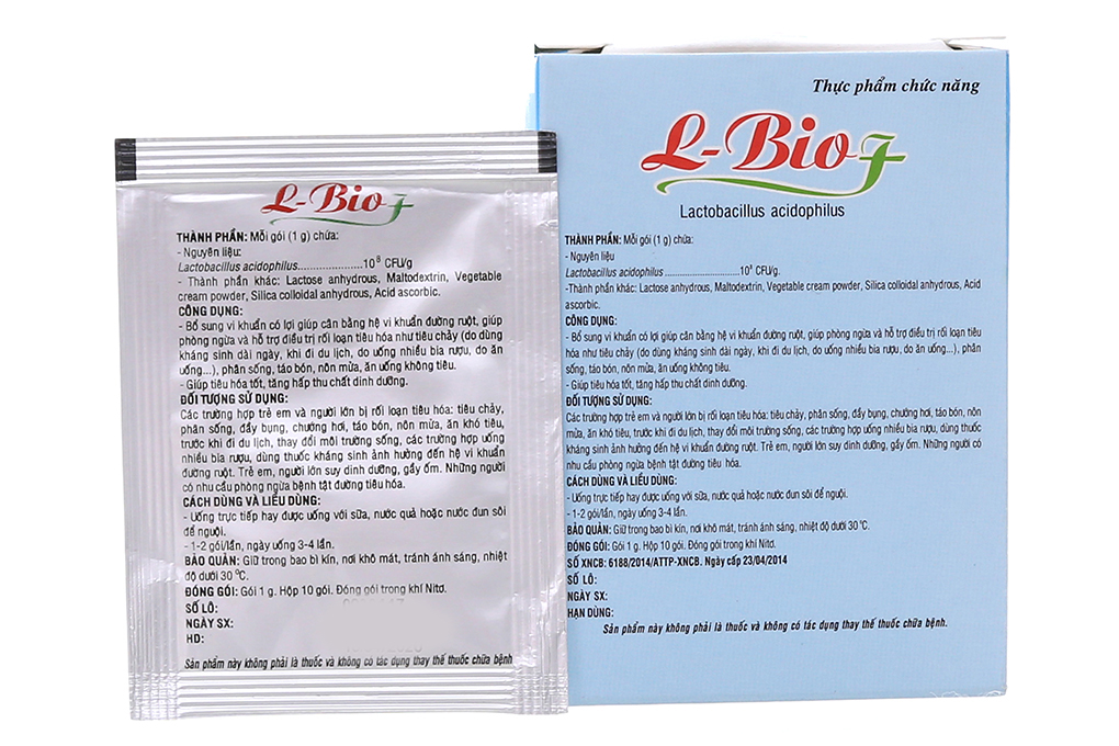 Men vi sinh L-Bio F bổ sung lợi khuẩn hộp 10 gói x 1g - 09/2025 ...