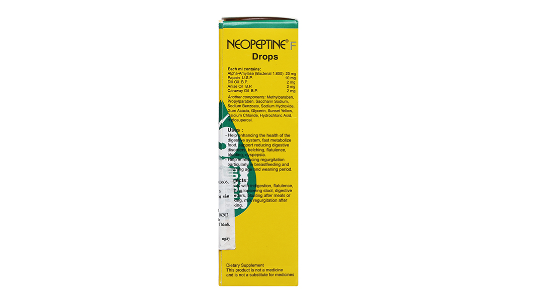 Neopeptin F Drop 15Ml - 12/2025 | nhathuocankhang.com