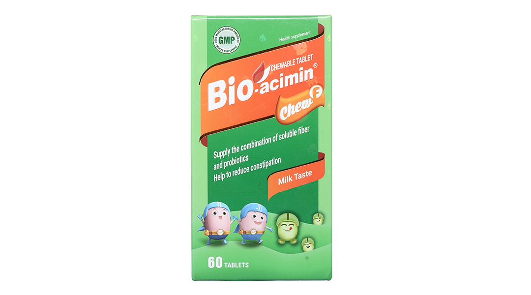 Bio-Acimin Chew F lọ 60 viên - 10/2025 | nhathuocankhang.com