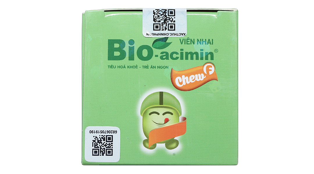 Bio-Acimin Chew F lọ 60 viên - 10/2025 | nhathuocankhang.com
