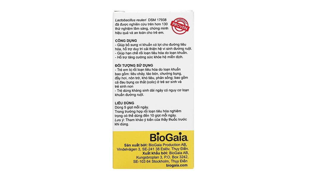 Biogaia Protectics Baby Drops chai 5ml - 10/2025 | nhathuocankhang.com