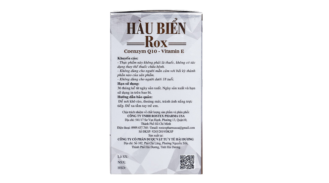 Hào Biển Rox Hộp 30v - 05/2026 | nhathuocankhang.com