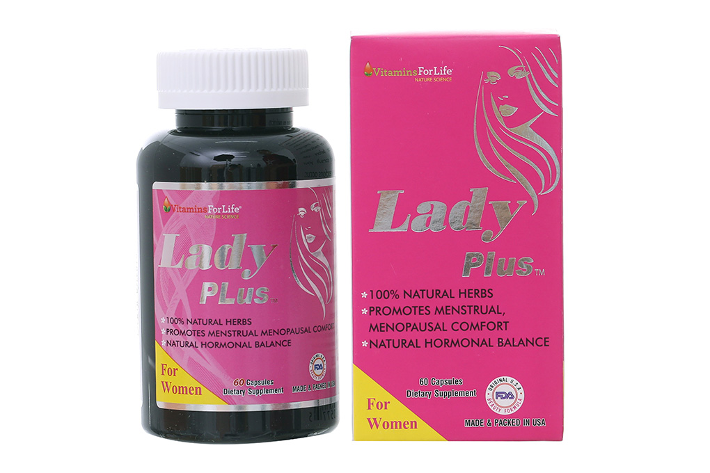Lady Plus hỗ trợ giảm triệu chứng tiền mãn kinh chai 60 viên - 11/2025 ...