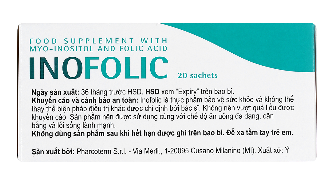 Inofolic Hộp 20 Gói - 08/2025 | nhathuocankhang.com