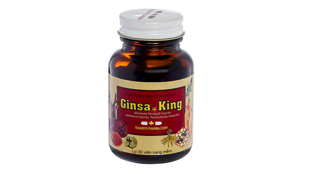 Ginsa King hộp 30 viên - 08/2025 | nhathuocankhang.com