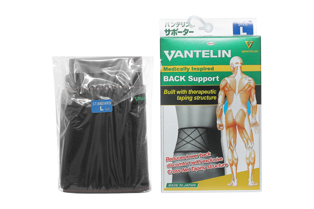 Đai bảo vệ lưng Vantelin Back Support size L - 03/2025 ...