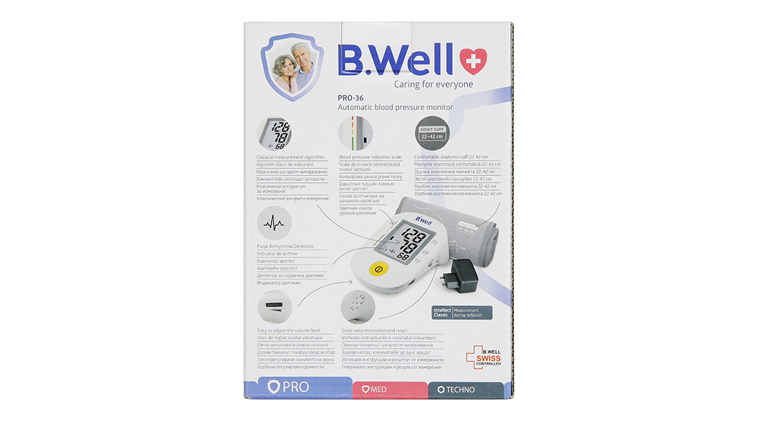 Máy đo huyết áp bắp tay B.Well PRO-36 - 12/2025 | nhathuocankhang.com
