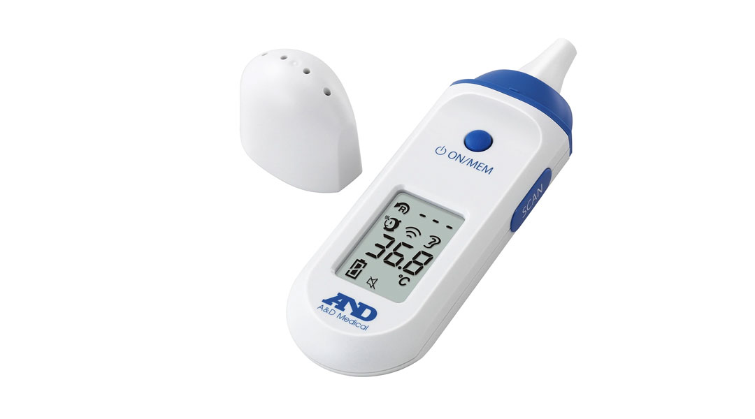 Nhiệt kế hồng ngoại đo trán, tai AND UT-801 - 08/2025 | nhathuocankhang.com