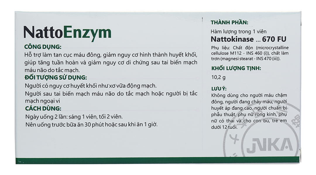 Nattoenzym hộp 30 viên - 10/2025 | nhathuocankhang.com