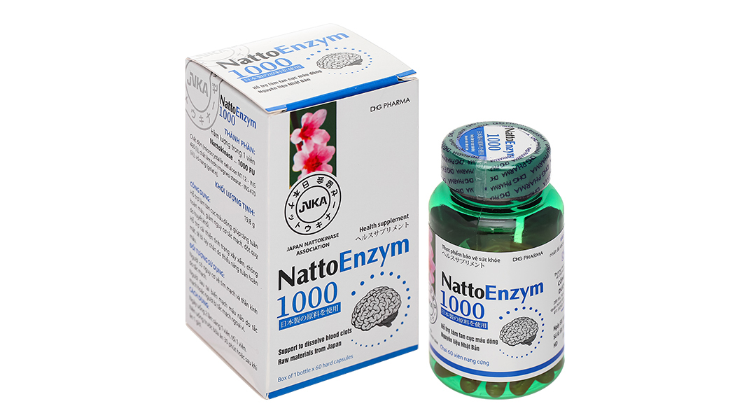 Nattoenzym 1000 hộp 60 viên - 12/2025 | nhathuocankhang.com