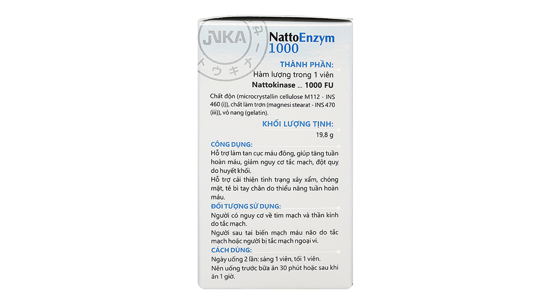 Nattoenzym 1000 hộp 60 viên - 12/2025 | nhathuocankhang.com