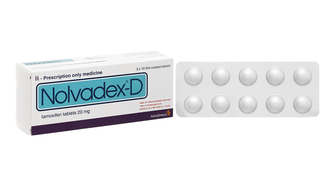 Thuốc Nolvadex-D 20mg trị ung thư vú (3 vỉ x 10 viên) - 09/2025 ...