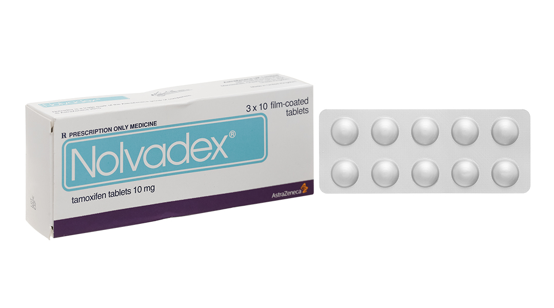 Thuốc Nolvadex 10mg trị ung thư vú (3 vỉ x 10 viên) - 09/2025 ...