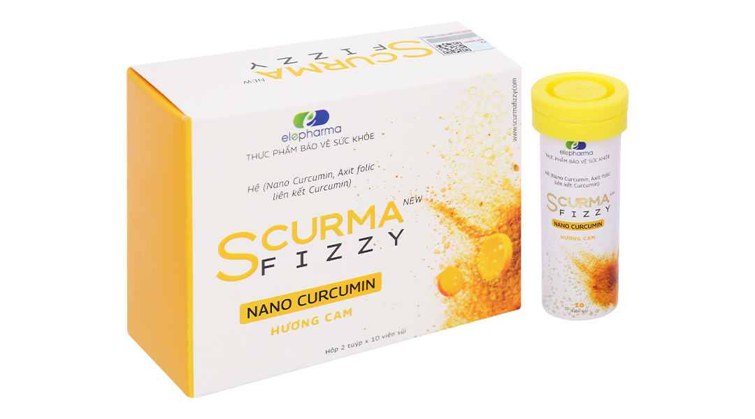 Scurma Fizzy hộp 2 tuýp x 10 viên - 12/2025 | nhathuocankhang.com