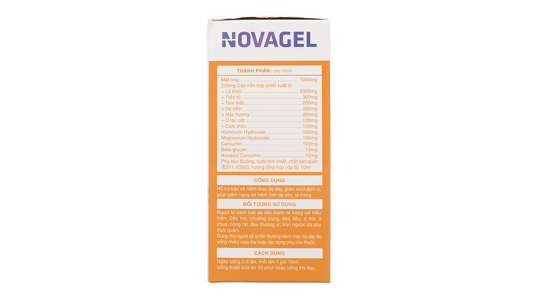 Novagel Dân Khang hộp 20 gói x 10ml - 08/2025 | nhathuocankhang.com