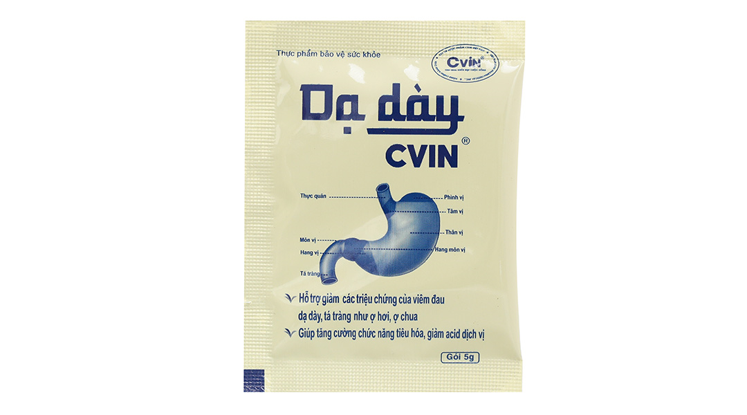 Dạ Dày Cvin Hộp 30 Gói x 5G - 08/2025 | nhathuocankhang.com