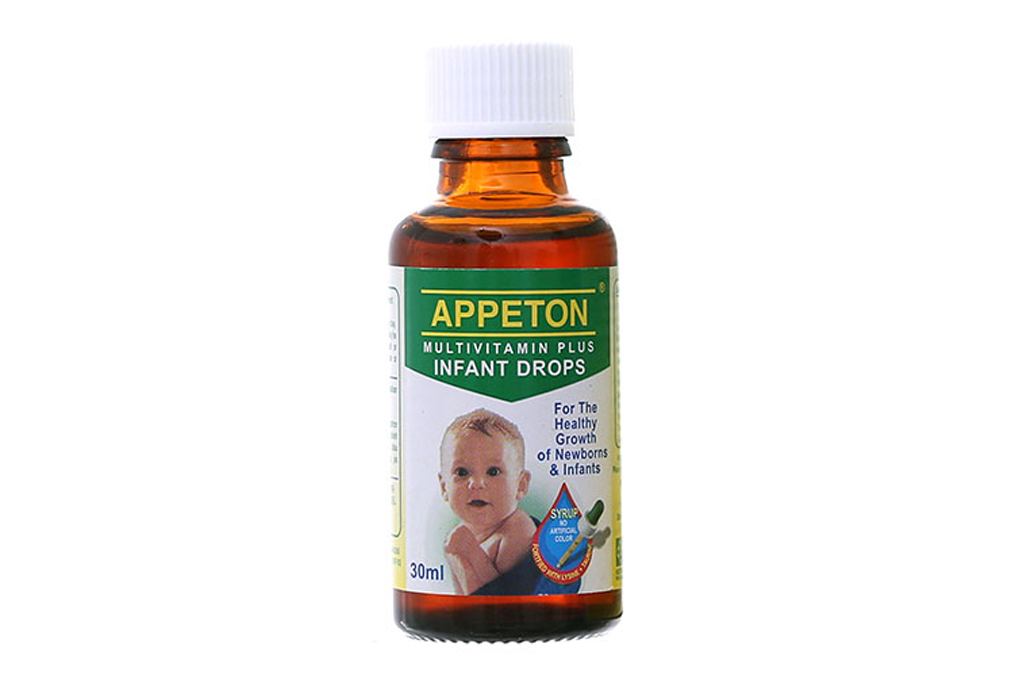 Siro Appeton Multivitamin Plus Infant Drops bổ sung vitamin cho bé chai ...