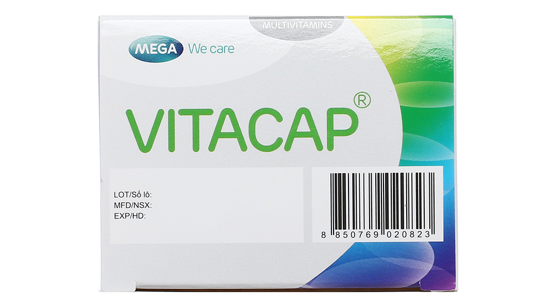 Vitacap Mega hộp 50 viên - 12/2025 | nhathuocankhang.com